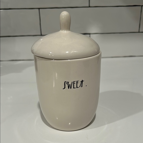 Rae Dunn | Kitchen | Rae Dunn Sweet Ceramic Container With Lid | Poshmark